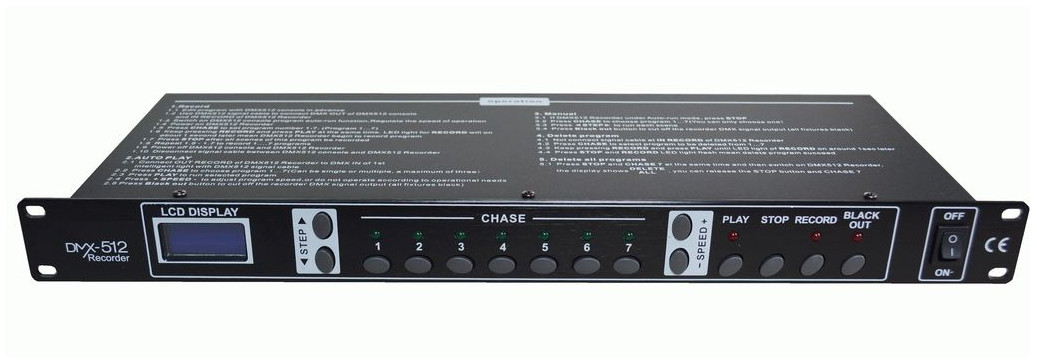 Atomic DMX Recorder 1-512 | Professionell Ljudlösning – SoundStoreXL.se