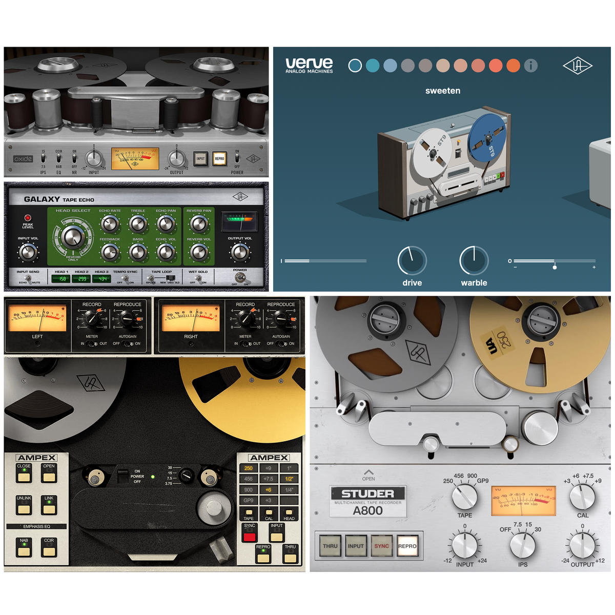 UNIVERSAL AUDIO | UAD Analog Tape Bundle - Ladda ner nu – SoundStoreXL.se